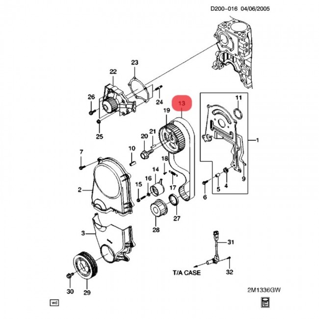 MITSUBISHI 96610029V 1145A051 CORREA DE TIEMPO MITSUBISHI LANCER 1.6 ...