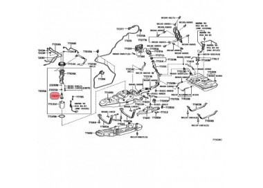 TOYOTA E2068 23220-50271 BOMBA GASOLINA UNIVERSAL TOYOTA RORAIMA 4.0 15-18